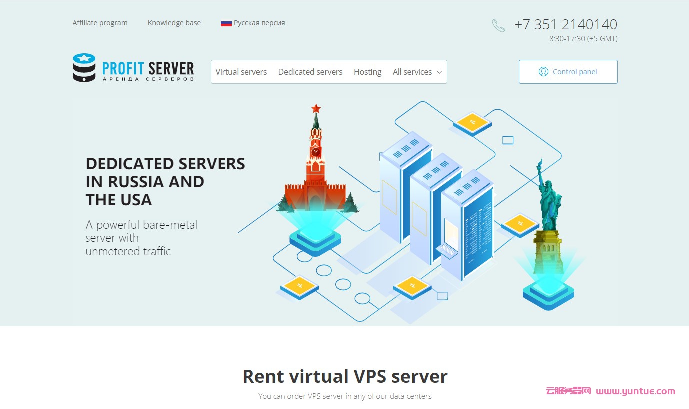 Profitserver：最新5折优惠,免备案俄罗斯VPS云服务器,4核/6G内存/100Mbps带宽/不限流量,10美元/月_VPS主机_侠客网