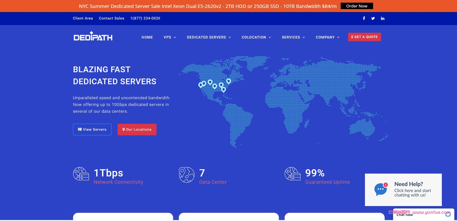 DediPath九月4折：洛杉矶VPS月付1.4美元起;美国独立服务器月付39美元起_VPS主机_侠客网